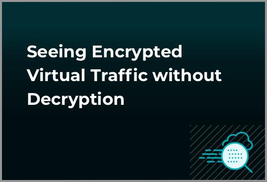 Seeing Encrypted Virtual Traffic without Decryption | Gigamon
